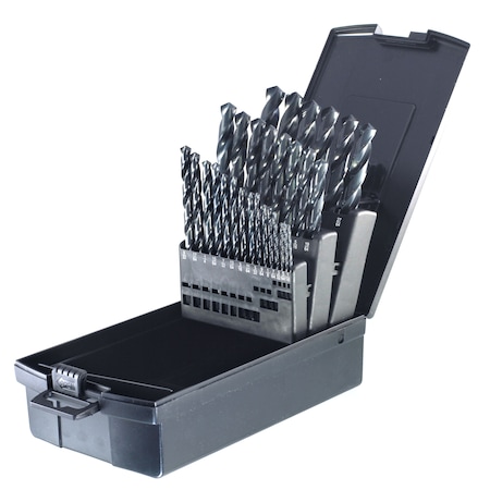 Drillco 29PC DRILL BIT SET 1/16-1/2 BY 64ths 100SE29 | Zoro